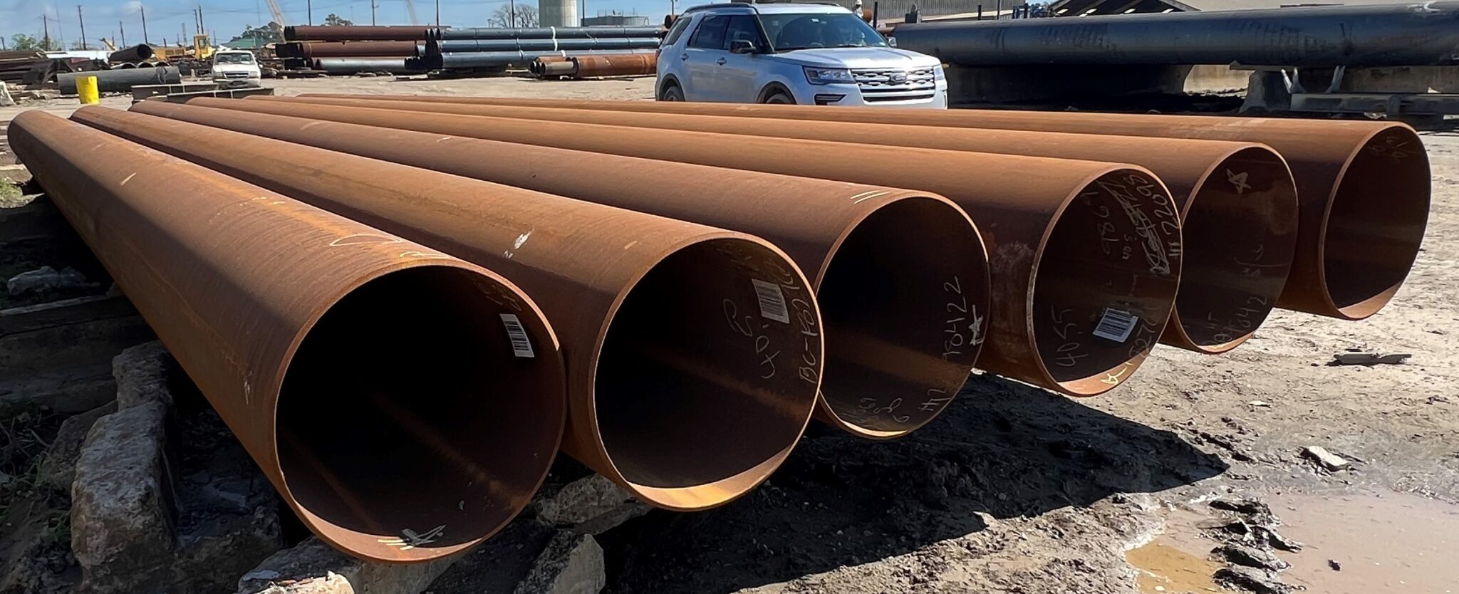 24 ” x .500 Wall Surplus Carbon Steel Pipe